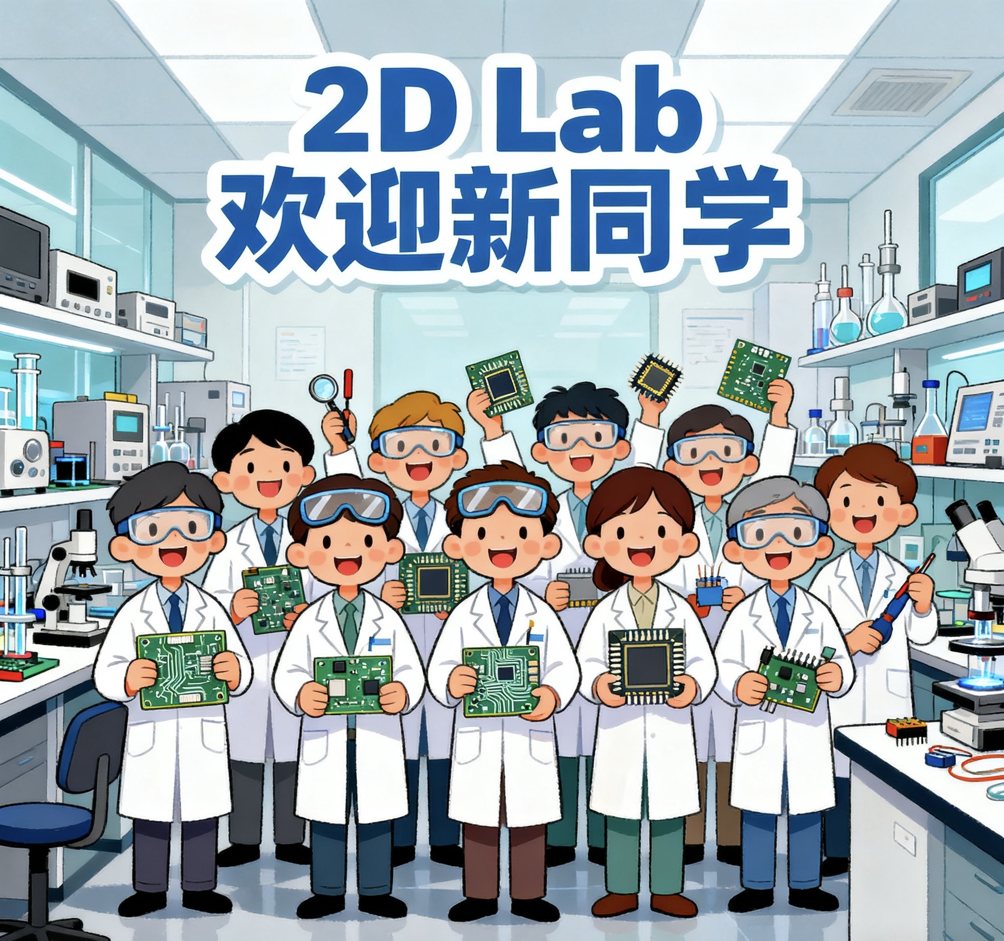 欢迎25级新同学们加入2D Lab